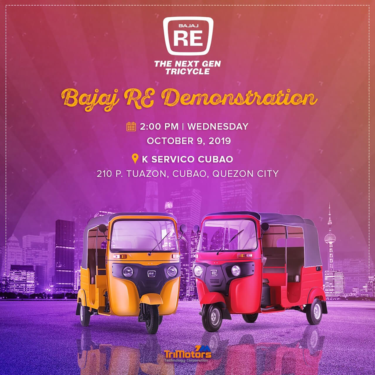 Introducing the Bajaj RE: The Only Three-Wheeler You Will Ever Need ...